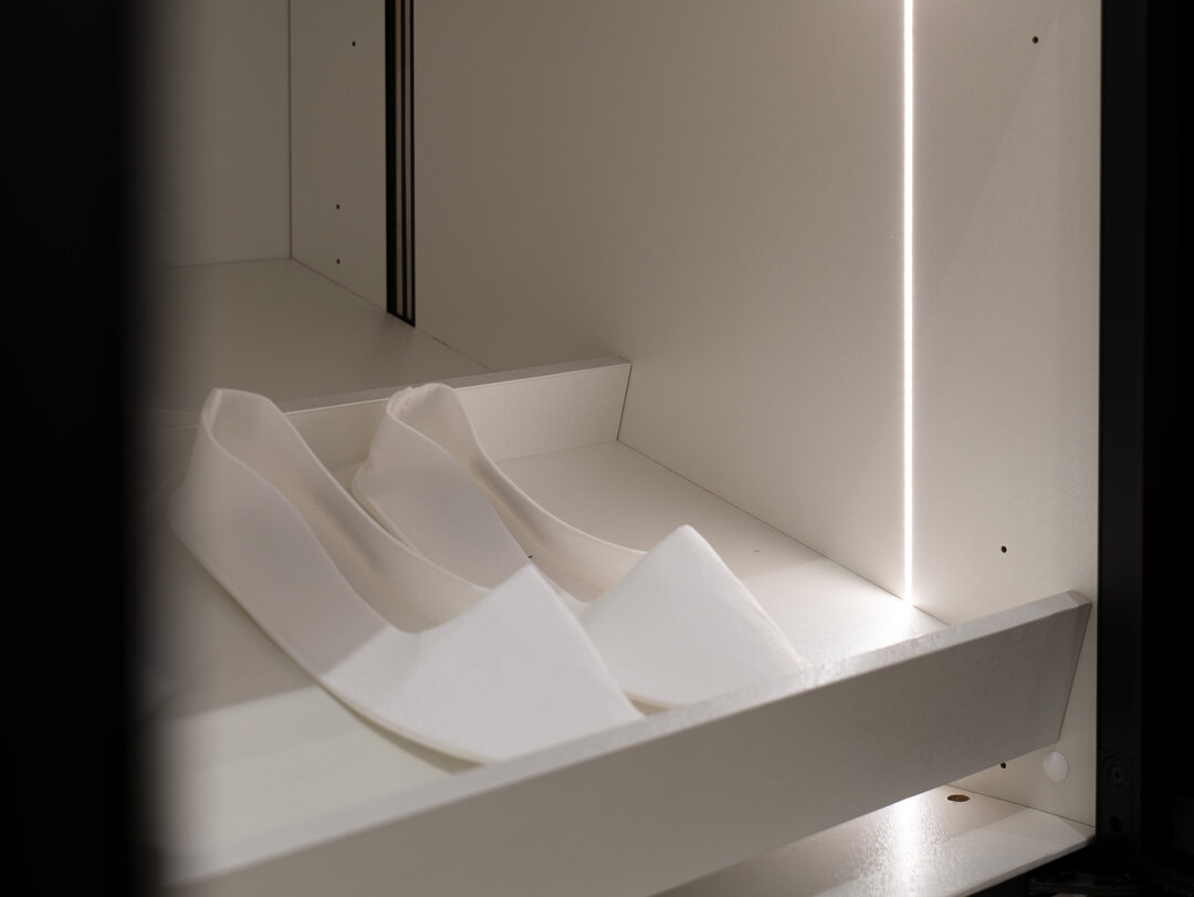 Innovative wardrobe lighting | Flexible strip lighting concept ...
