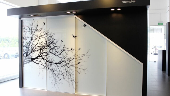 Sliding door, Wall partitioning and Closet system | raumplus
