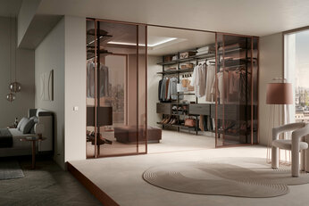 Made-to-measure walk-in wardrobe: perfect solution for every room ...