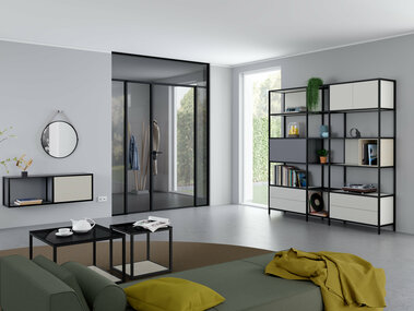 Sliding doors | Room dividers | Wardrobe systems | raumplus